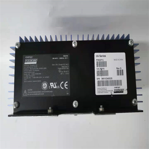 FOXBORO P0922YU FPS400-24 - Changxin Automation